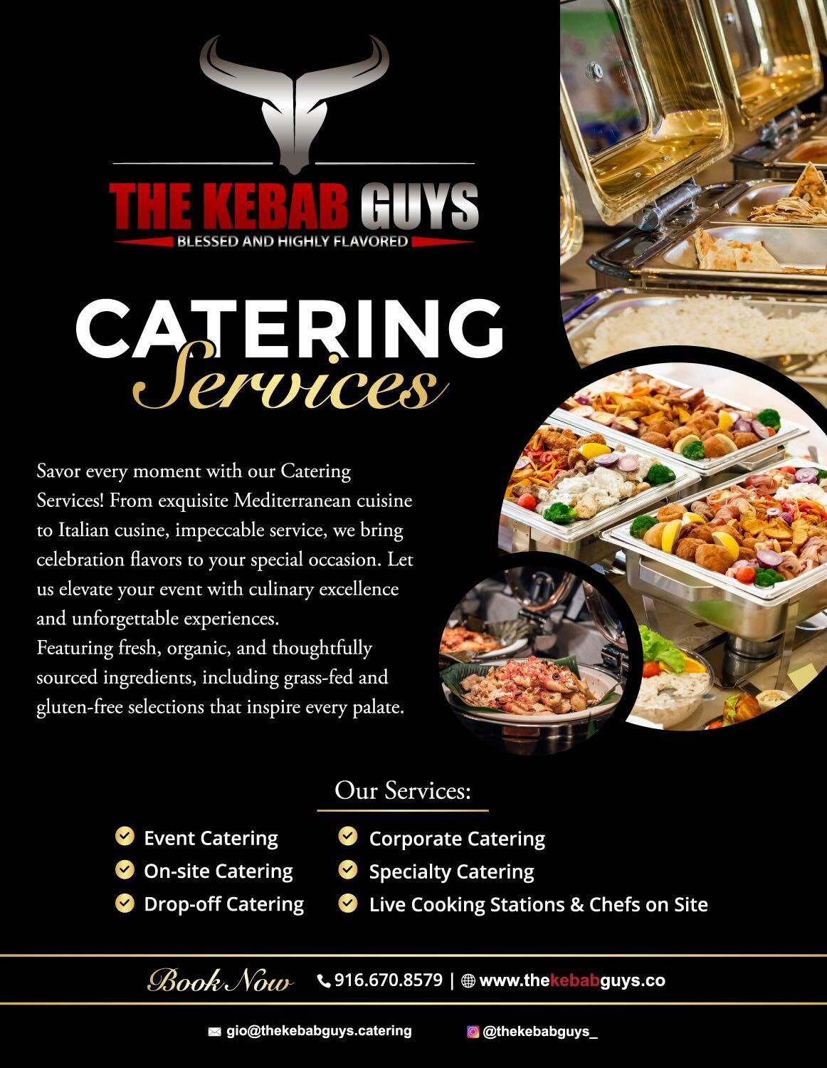The Kebab Guys | Mediterranean Catering Food Truck | Sacramento